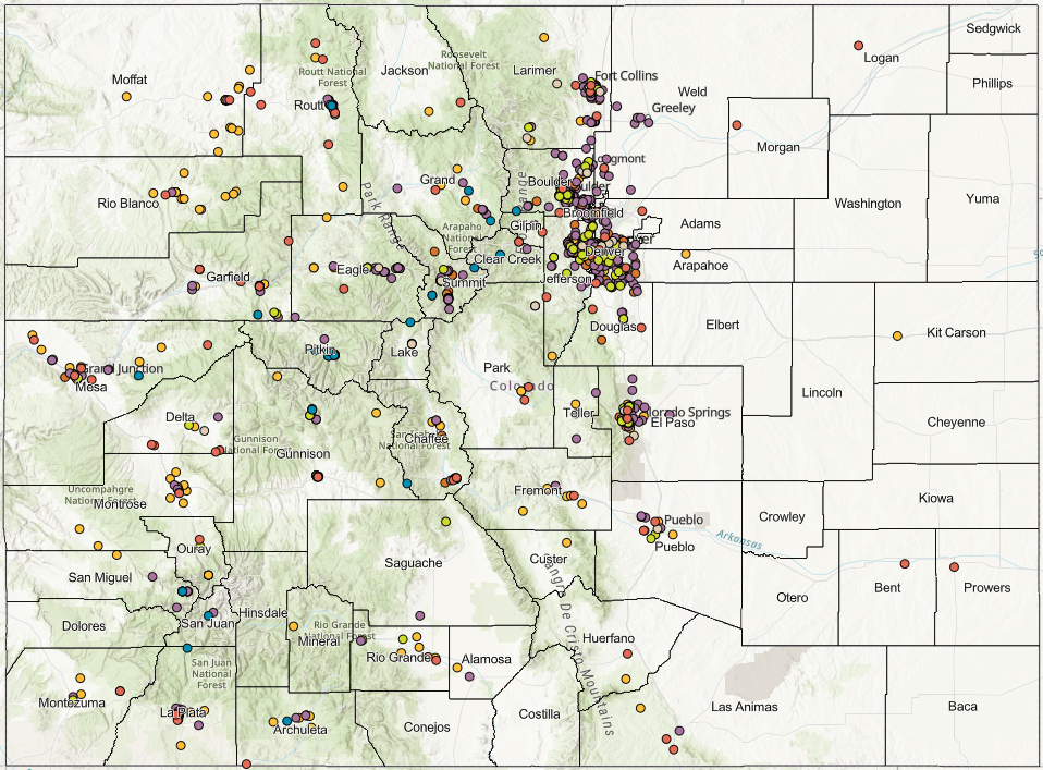 Outdoor Recreation Asset Map | CSU Extension